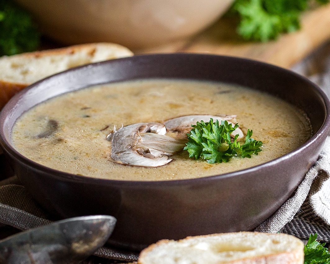 ΕβΛΟΓΗΜΕΝΗ Vegan Σούπα Μανιταριών - ΕβΛΟΓΗΜΕΝΟ νηστίσιμο